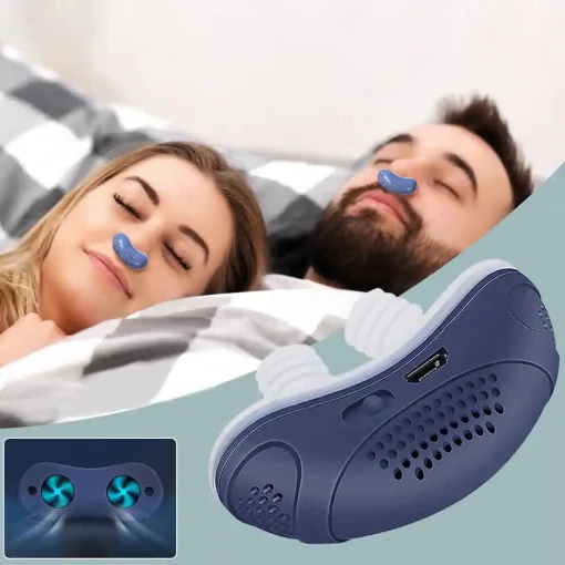 Electric Anti Snoring Aid, Portable Nasal Airflow Device – Hehif
